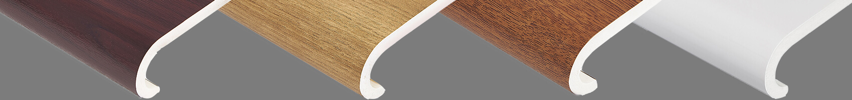 150mm White Bullnose Window Board 5m | Brissco Online