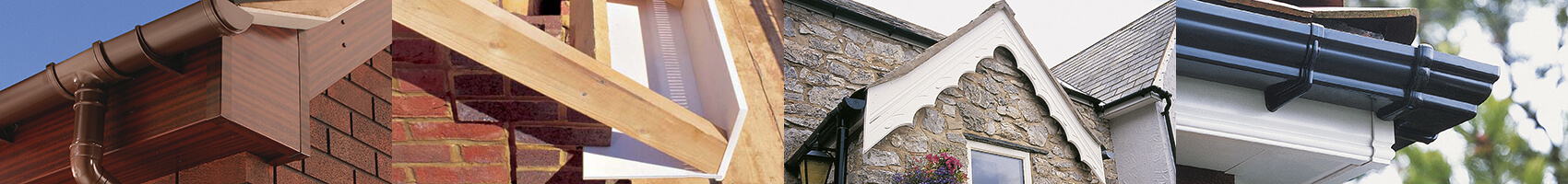 300mm Mahogany Fascia Corner | Brissco | Swish Roofline Fascia and ...