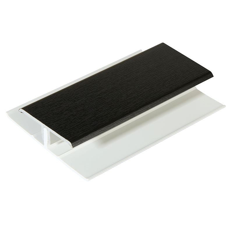 Black Ash Cladding Trim 5m – 2-Part Joint (M/F) System | Brissco Online
