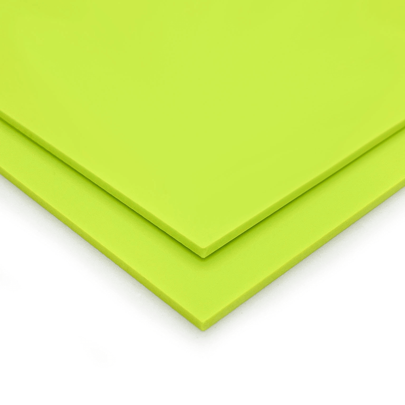 2.5mm Lime Gloss PVC Wall Cladding Sheet 2.50m x 1.22m | Brissco Online