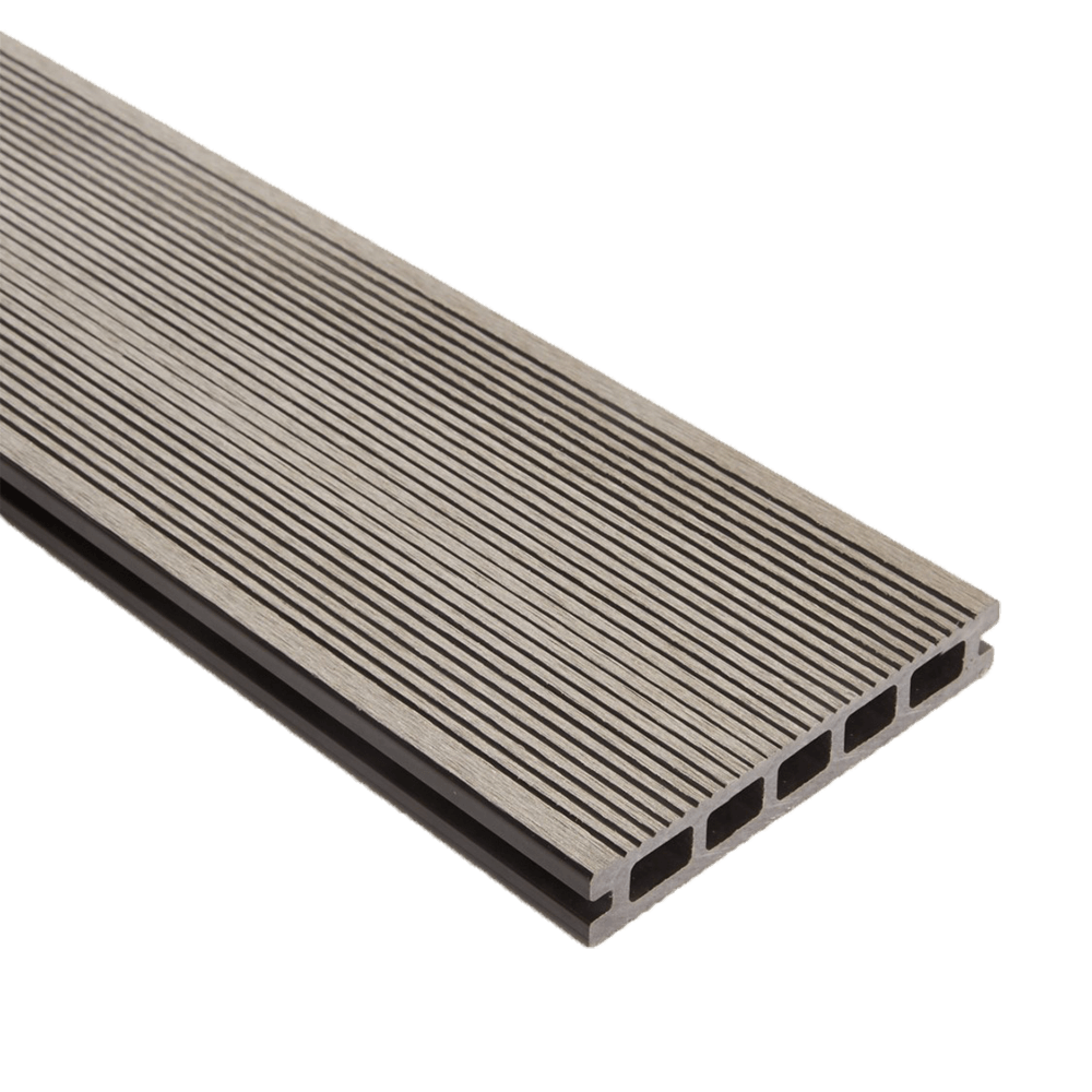 Triton Grey Composite Decking Board – 148mm x 3m | Double-Faced ...