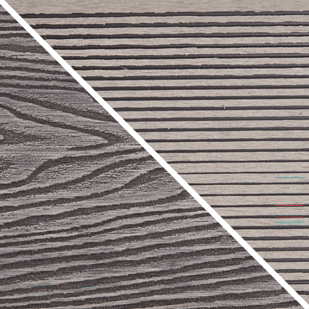 Triton Grey Composite Decking Board – 148mm x 3m | Double-Faced ...