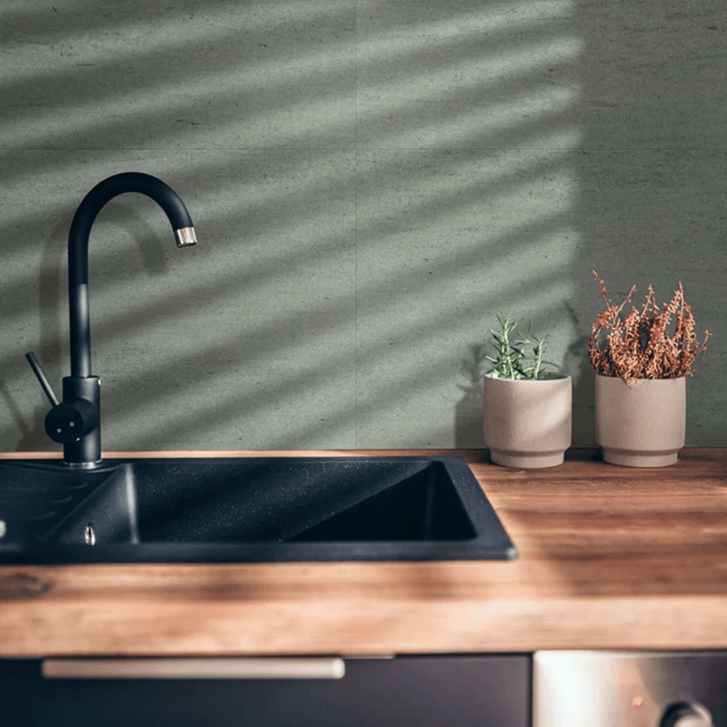 Dune Grey Open V Groove Tile 5mm Zest Wall Panels 300mm x 600mm Pk11 ...